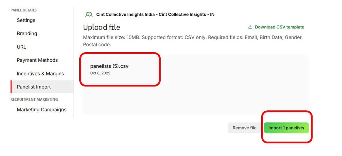 Bulk Upload is Now Super Easy! Introducing "Panelist Import" on the New Engage Platform – Panel ...