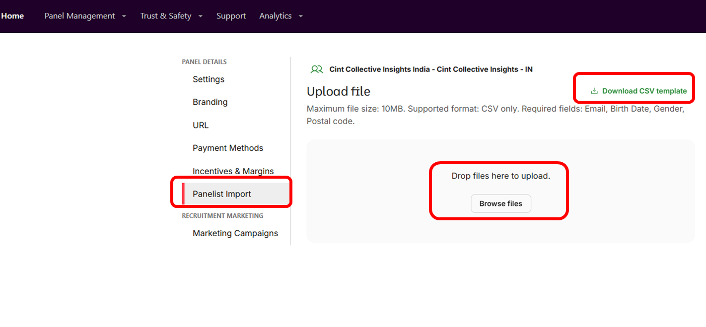 Bulk Upload is Now Super Easy! Introducing "Panelist Import" on the New Engage Platform – Panel ...